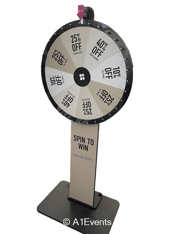 Prize Wheel / Wheel of Fortune - Event equipment hire in Newcastle ...